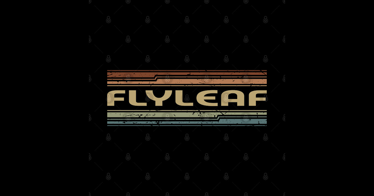 Flyleaf Retro Lines - Musician - Sticker | TeePublic