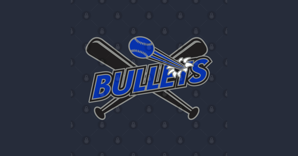 Bullets Baseball Logo - Bullets Baseball - T-Shirt | TeePublic