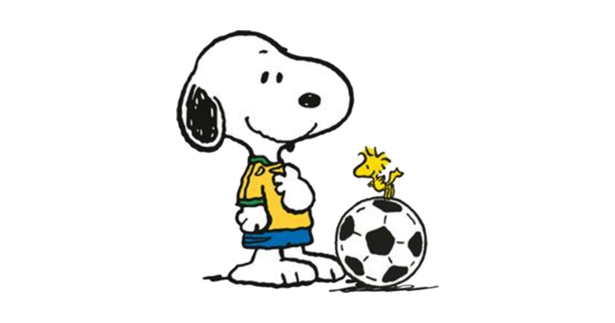 Snoopy Football - Snoopy - Sticker | TeePublic