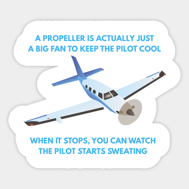 Pilot Meme - Pilot - Sticker | TeePublic