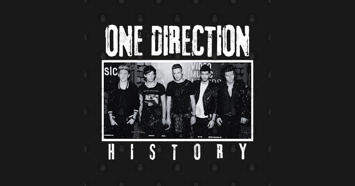 One Direction history vintage - One Direction Vintage Gift - T-Shirt ...