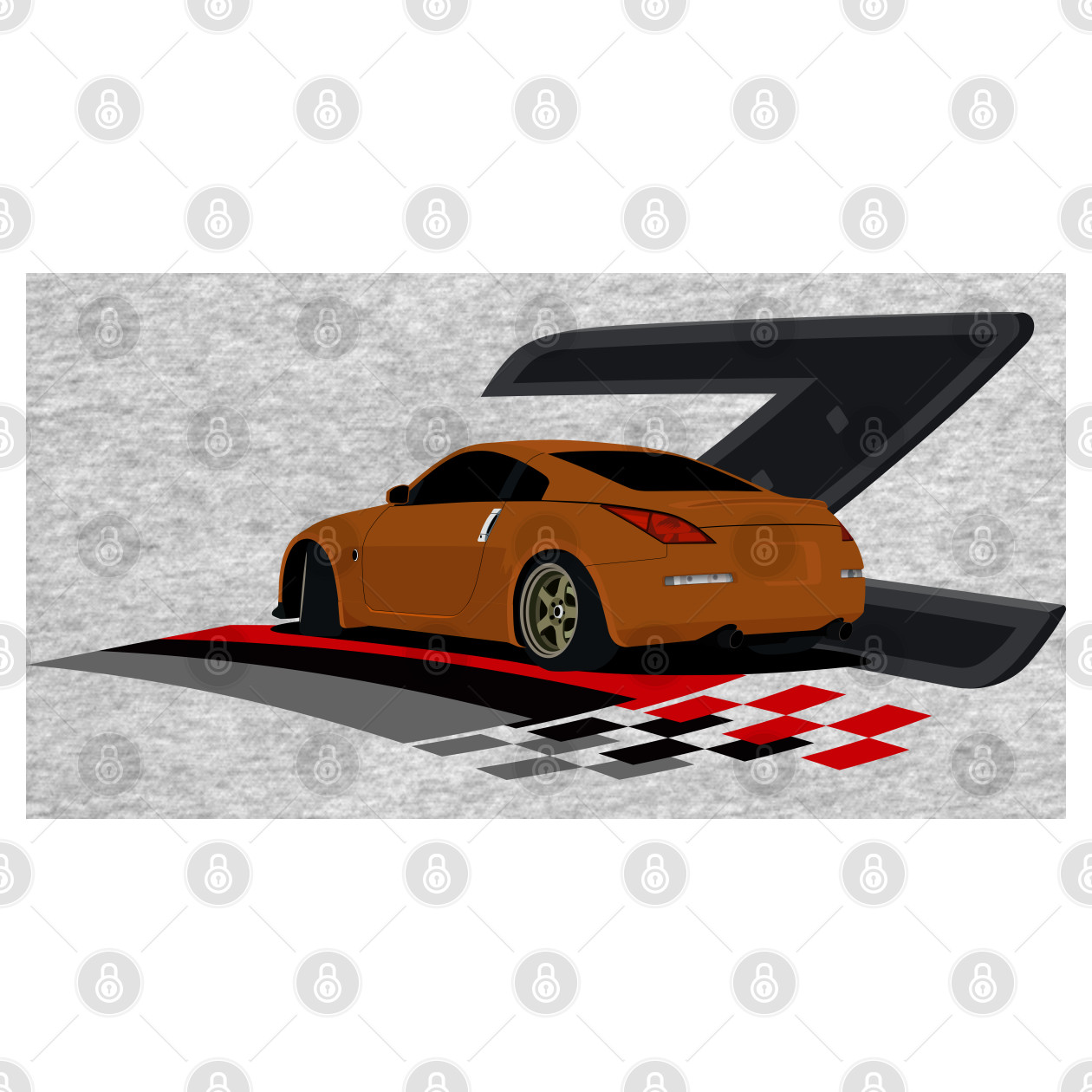 350Z (Le Mans Sunset) - 350z - Hoodie | TeePublic
