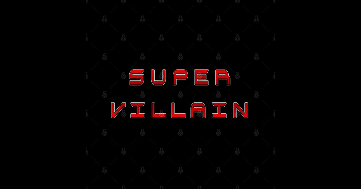 This is my super villain origin story - Supervillain - Sticker | TeePublic