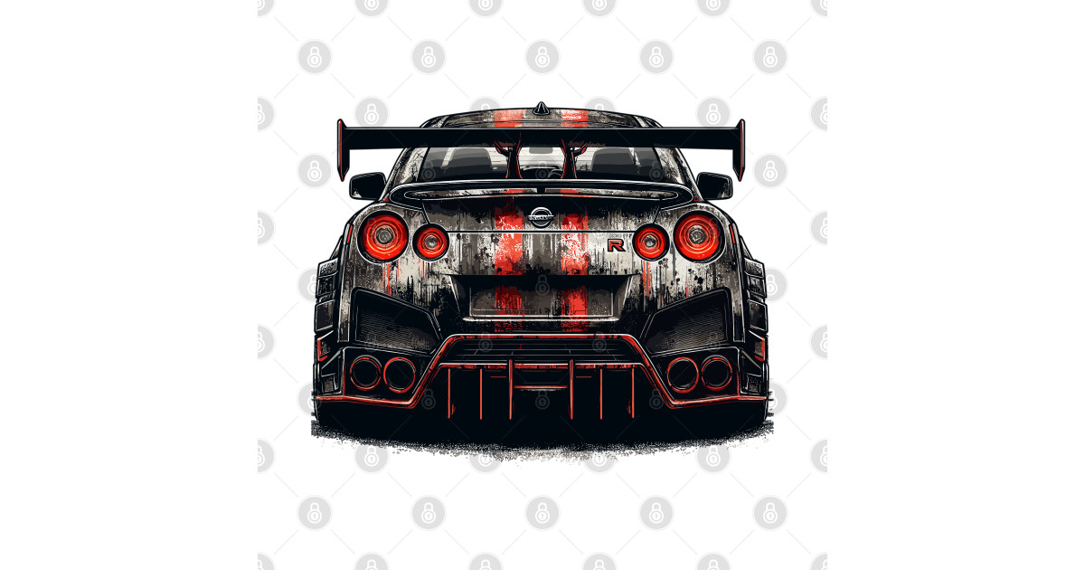 Nissan GT-R - Nissan - T-Shirt | TeePublic