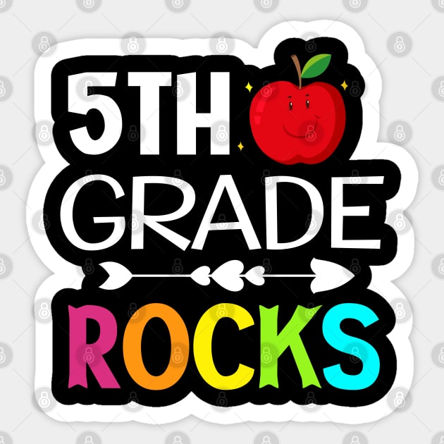 Funny 5th grade Rocks back to school teacher teacher gift - Fifth Grade ...