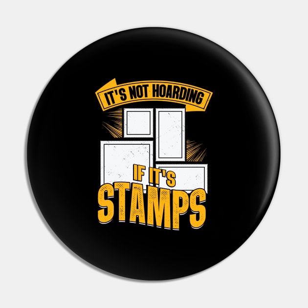 Funny Postage Stamp Collecting Collector Gift - Stamp Collecting - Pin ...