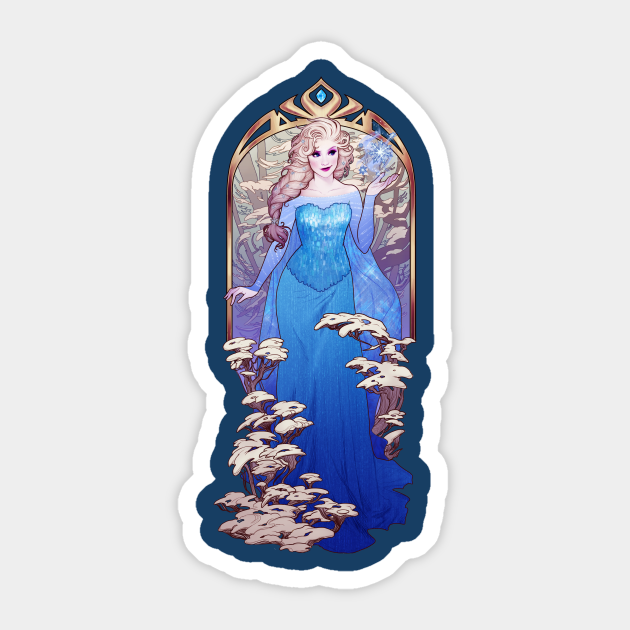A Kingdom of Isolation - Snow Queen - Sticker | TeePublic