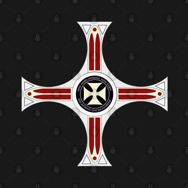 Templar cross 1 - Templar - T-Shirt | TeePublic