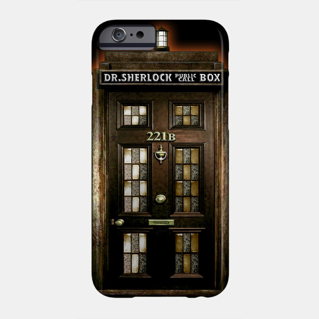 Doctor sherlock public call box - Tardis - Phone Case | TeePublic