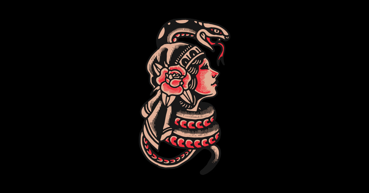 snake lady - Vimana - Sticker | TeePublic