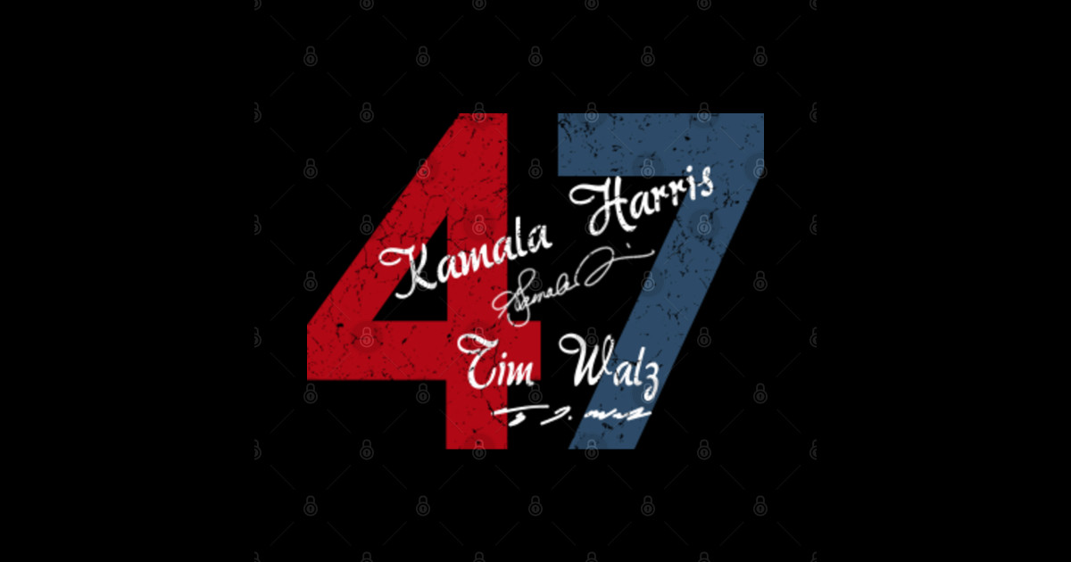 Kamala Harris Walz 2024 Harris Waltz President Democratic 47 - Harris ...