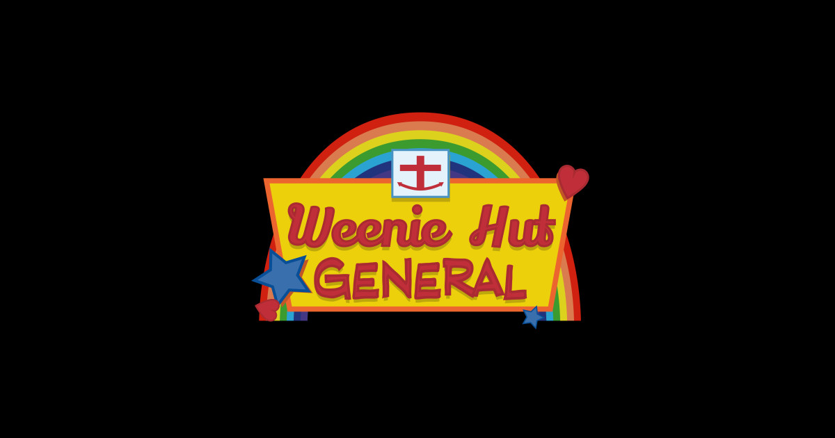 Weenie Hut General - Nickelodeon - Sticker | TeePublic