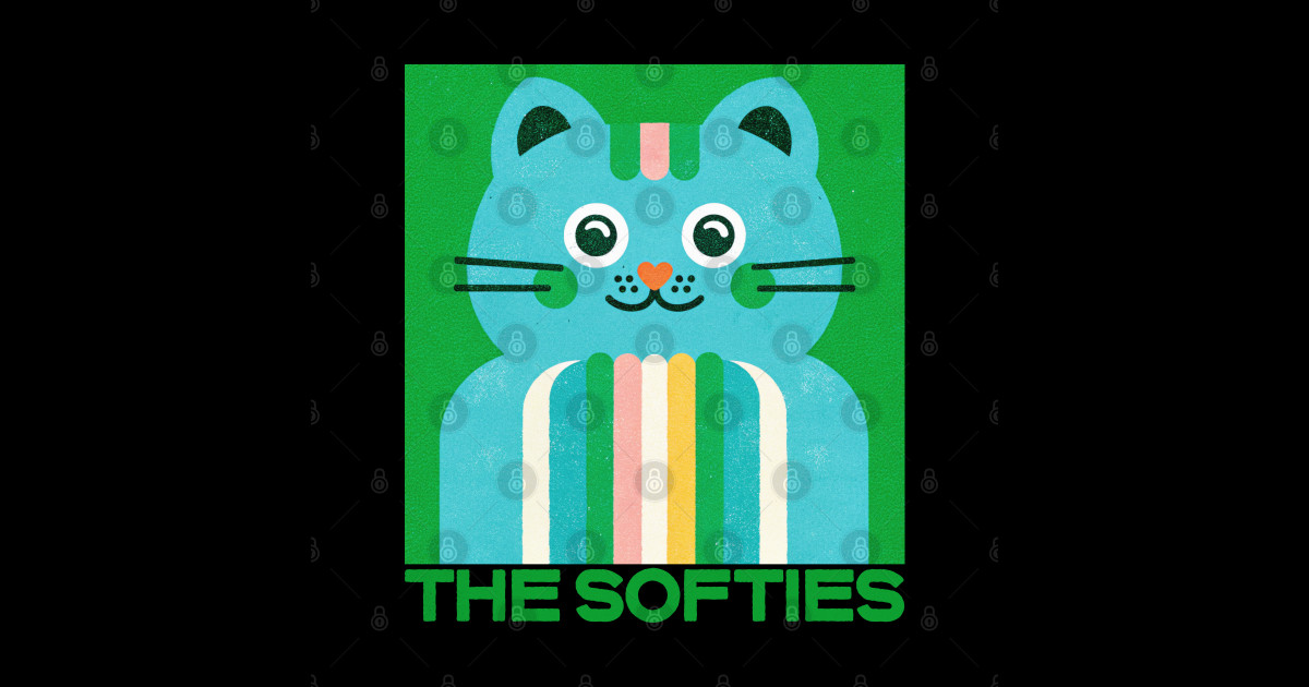 The Softies •• Fan Design - The Softies - Sticker | TeePublic