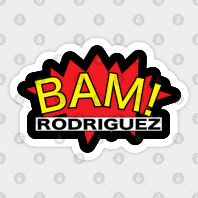 Jesse Bam Rodriguez - Jesse Rodriguez - Sticker | TeePublic