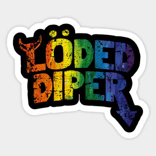 Loded Diper Band Stickers for Sale | TeePublic