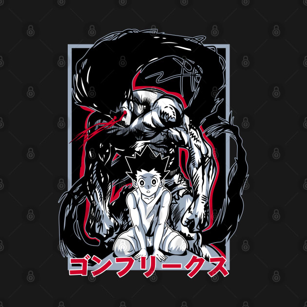 Gon Rage Transformation - Gon Freecss - T-Shirt | TeePublic