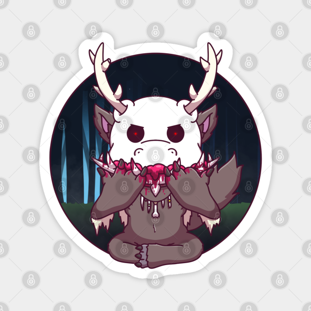 Wendigo Eating - Wendigo - Magnet | TeePublic