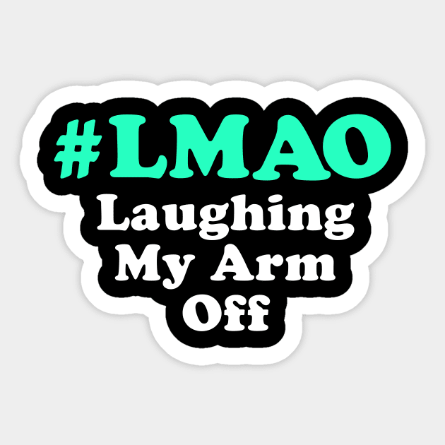 Funny Amputated Missing Arm Amputee Gift - Arm Amputee - Sticker ...