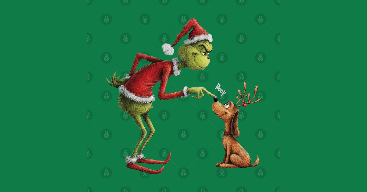 Grinch Shirt Grinch and Max Merry Grinchmas Funny Dog Lover M9442 ...