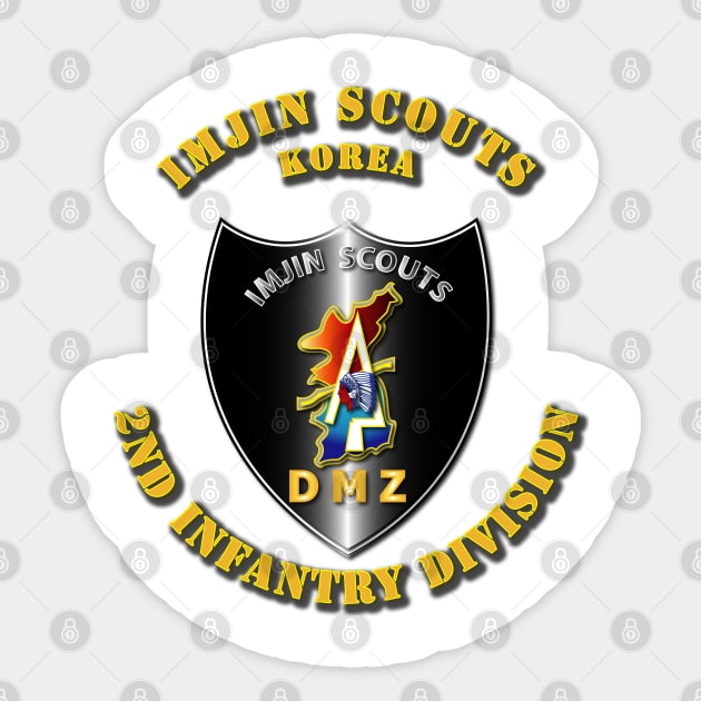Imjin Scouts - 2nd ID - Scout - Sticker | TeePublic
