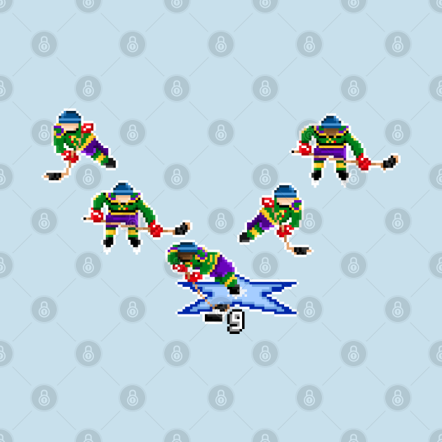 The Flying V - Mighty Ducks - T-Shirt | TeePublic