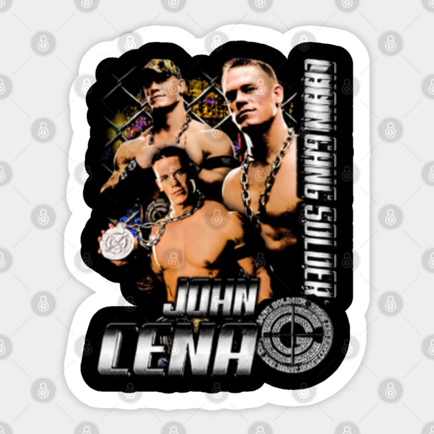 John Cena Chain Gang Soldier - John Cena - Sticker | TeePublic