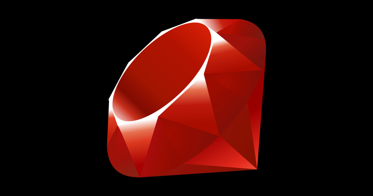 Ruby logo - Ruby - Sticker | TeePublic