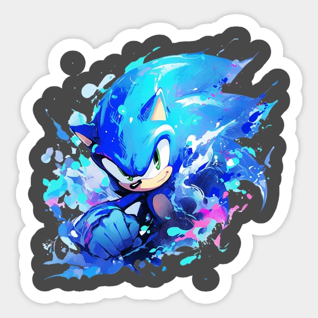 sonic - Sonic - Sticker | TeePublic