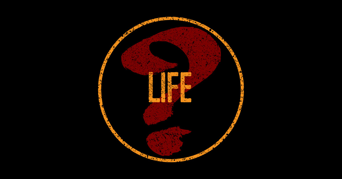 Life Question 4 - Question Mark Motif Logo Style Design - Question ...