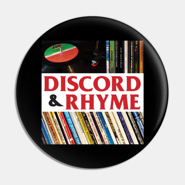 Discord and Rhyme Logo - Discord And Rhyme - Pin | TeePublic