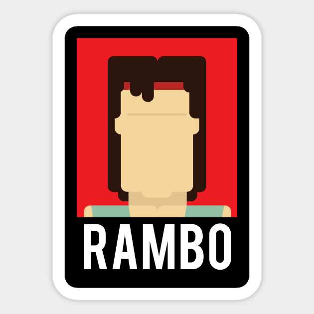 Rambo - Rambo - Sticker | TeePublic