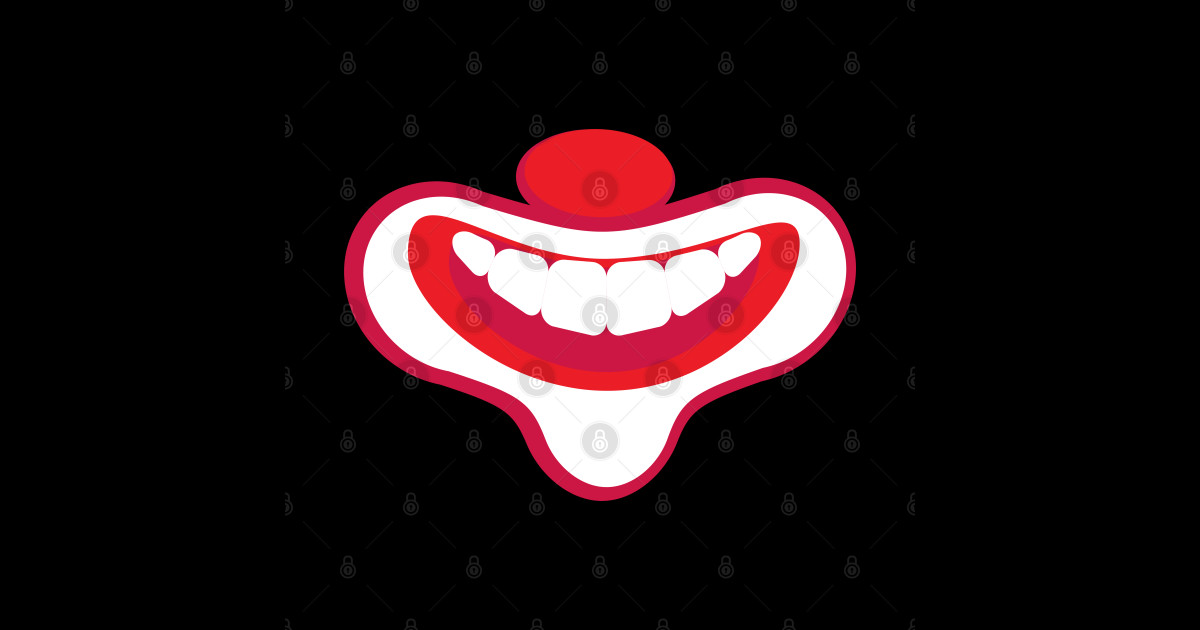 I'll be your clown... - Clown - Sticker | TeePublic