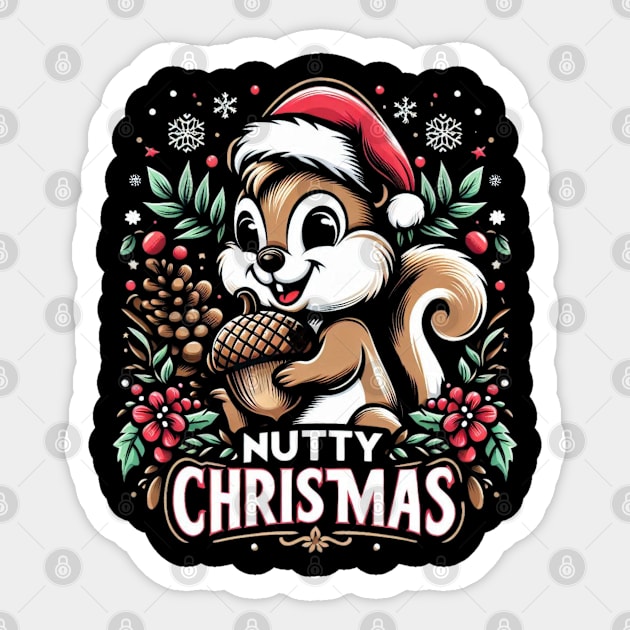 Nutty Christmas Celebration - Nutty Christmas Squirrel Fun Festive ...