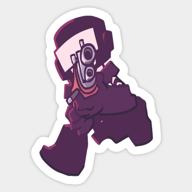 TankMan FNF (Friday Night Funkin) - Tankman Fnf - Sticker | TeePublic