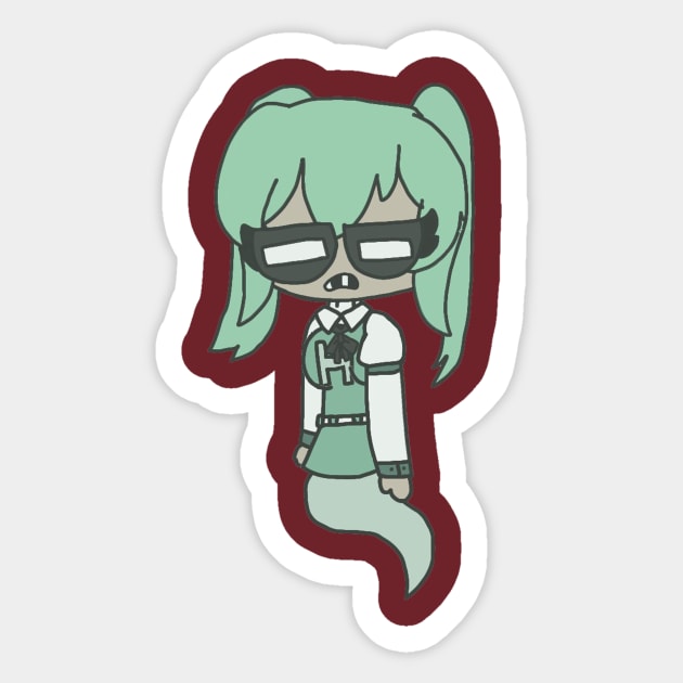 H | Alphabet Lore Human - Alphabet Lore - Sticker | TeePublic