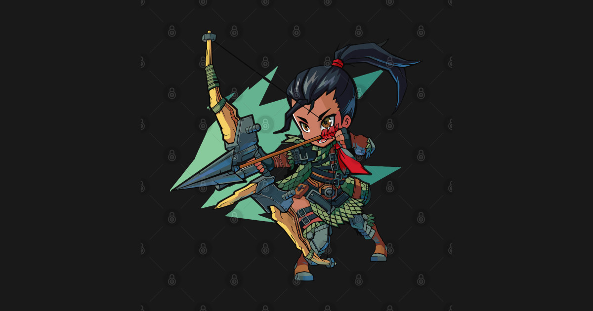 Bow MHW - Monster Hunter Wilds - T-Shirt | TeePublic