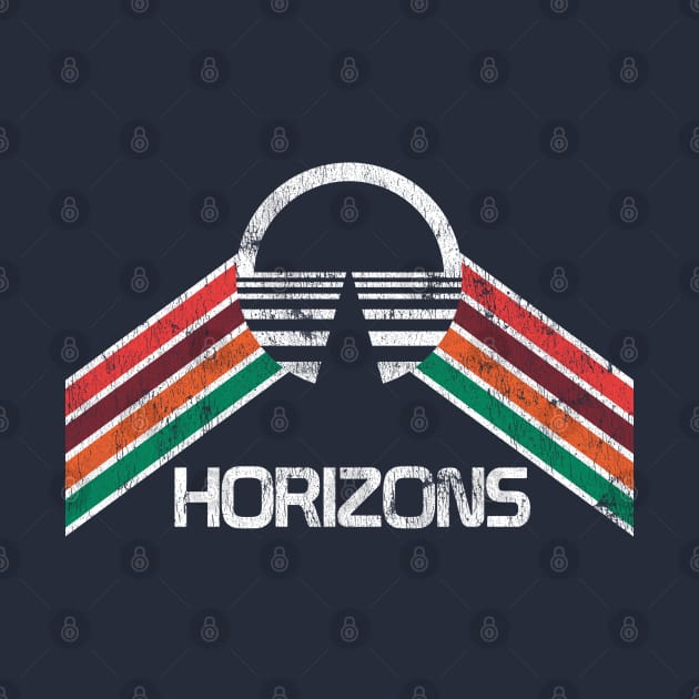 Horizons Pavilion Logo EPCOT Center Vintage Rainbow Design - Horizons ...