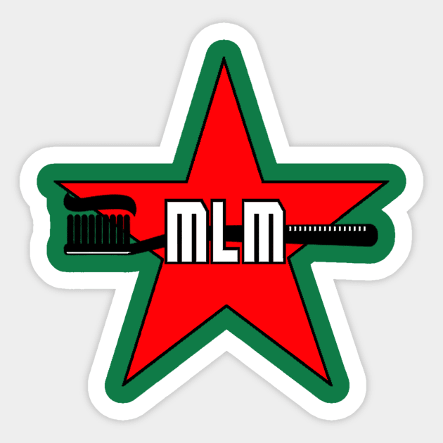 MLM Marxism-Leninism-Maoism Toothbrush Logo - Toothbrush - Sticker ...
