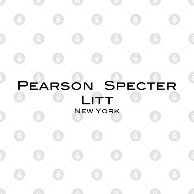 Suits - Pearson Specter Litt - Logo - Suits - T-Shirt | TeePublic