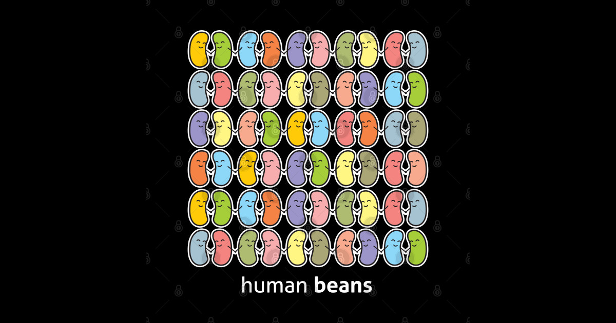 Human beans 02 - Human Beans - Sticker | TeePublic