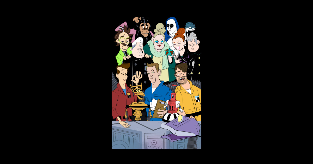 MST3K Animated - Mst3k - Sticker | TeePublic