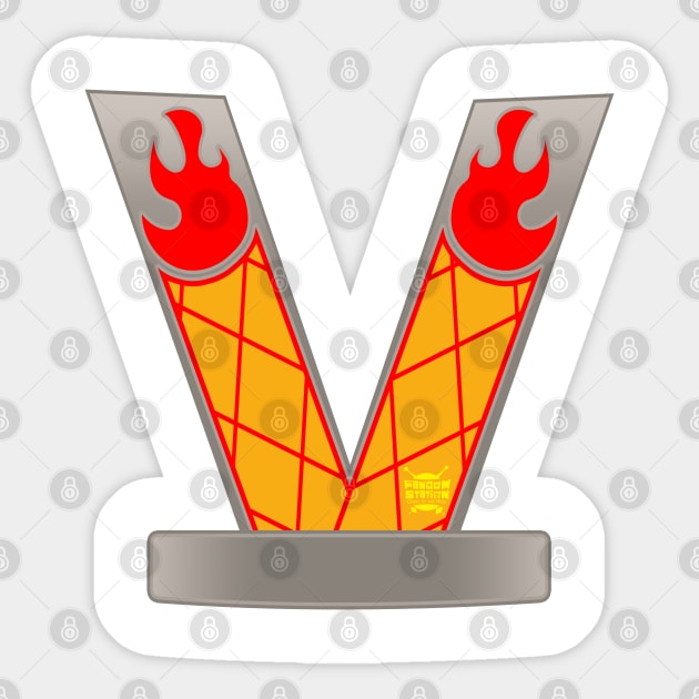 Akedo Ultimate Warriors - White Wraith - Akedo - Sticker | TeePublic