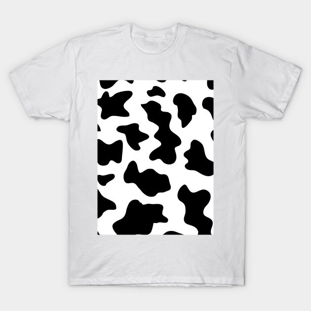 Cow Print - Cow Print Mask - T-Shirt | TeePublic