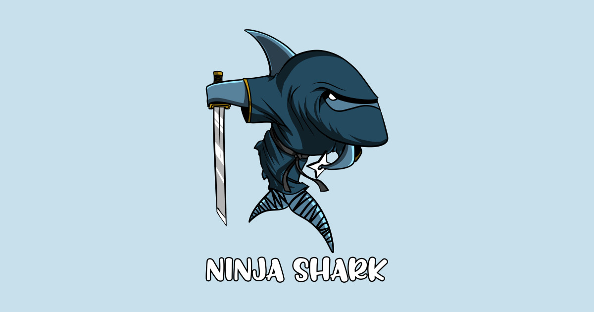 Ninja Shark Samurai - Shark Ninja - Tank Top | TeePublic