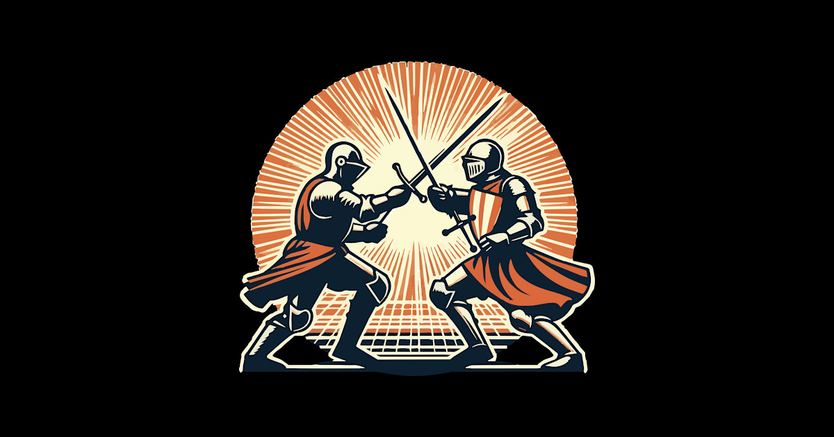 Knight, sword fight, tournament, medieval - Knight Sword Fight ...