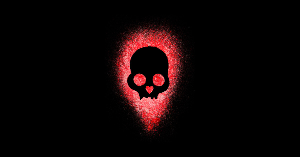 Heart Skull - Smith - Sticker | TeePublic