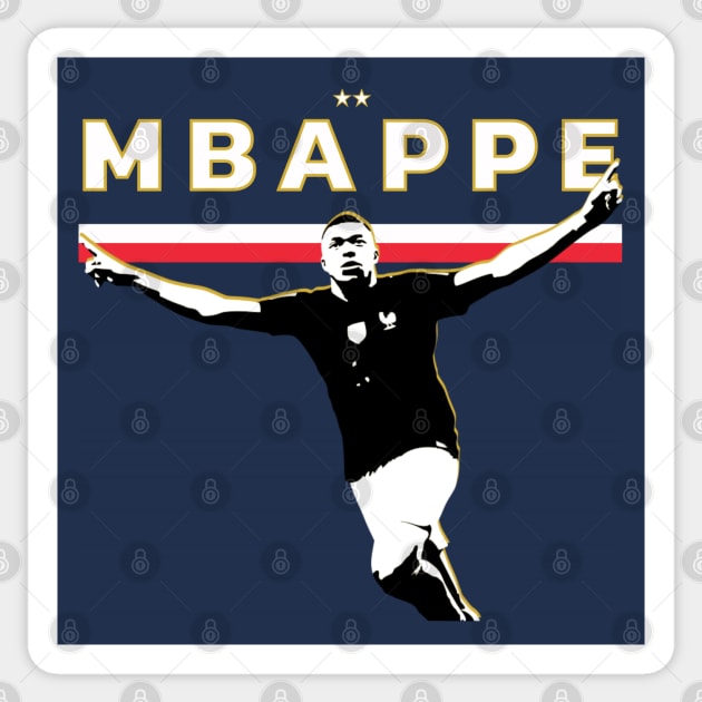 Kylian Mbappe France - Mbappe - Sticker | TeePublic