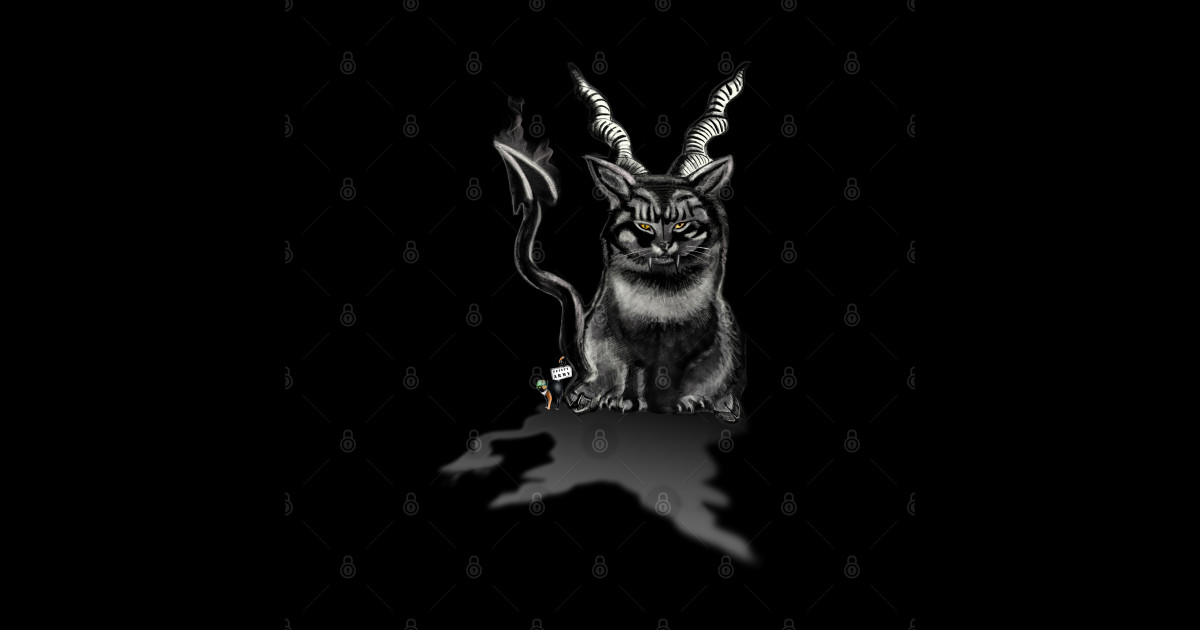 Baphocat the Dark Lords Darker Master - Baphomet - Posters and Art ...