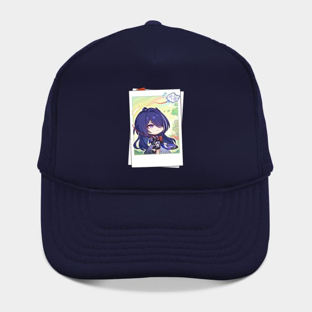 Honkai Star Rail Chibi Acheron Kite - Honkai Star Rail - Hat | TeePublic