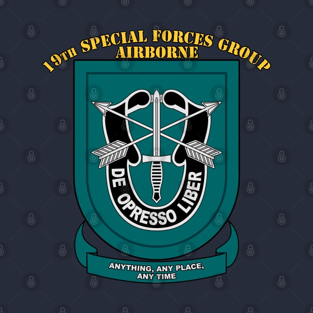 19th Special Forces Group - 19th Special Forces Group - T-Shirt | TeePublic